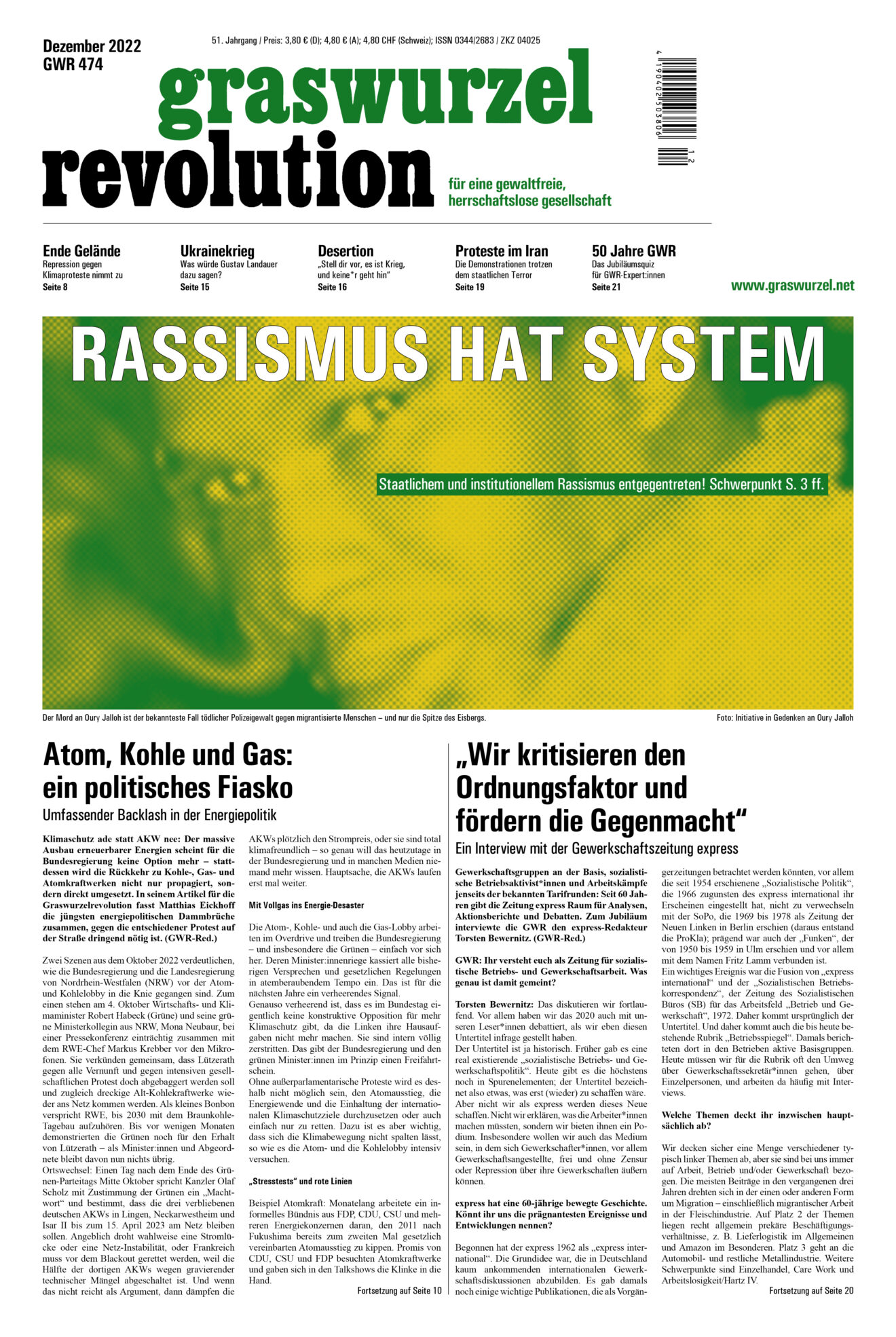 474 dezember 2022 – graswurzelrevolution